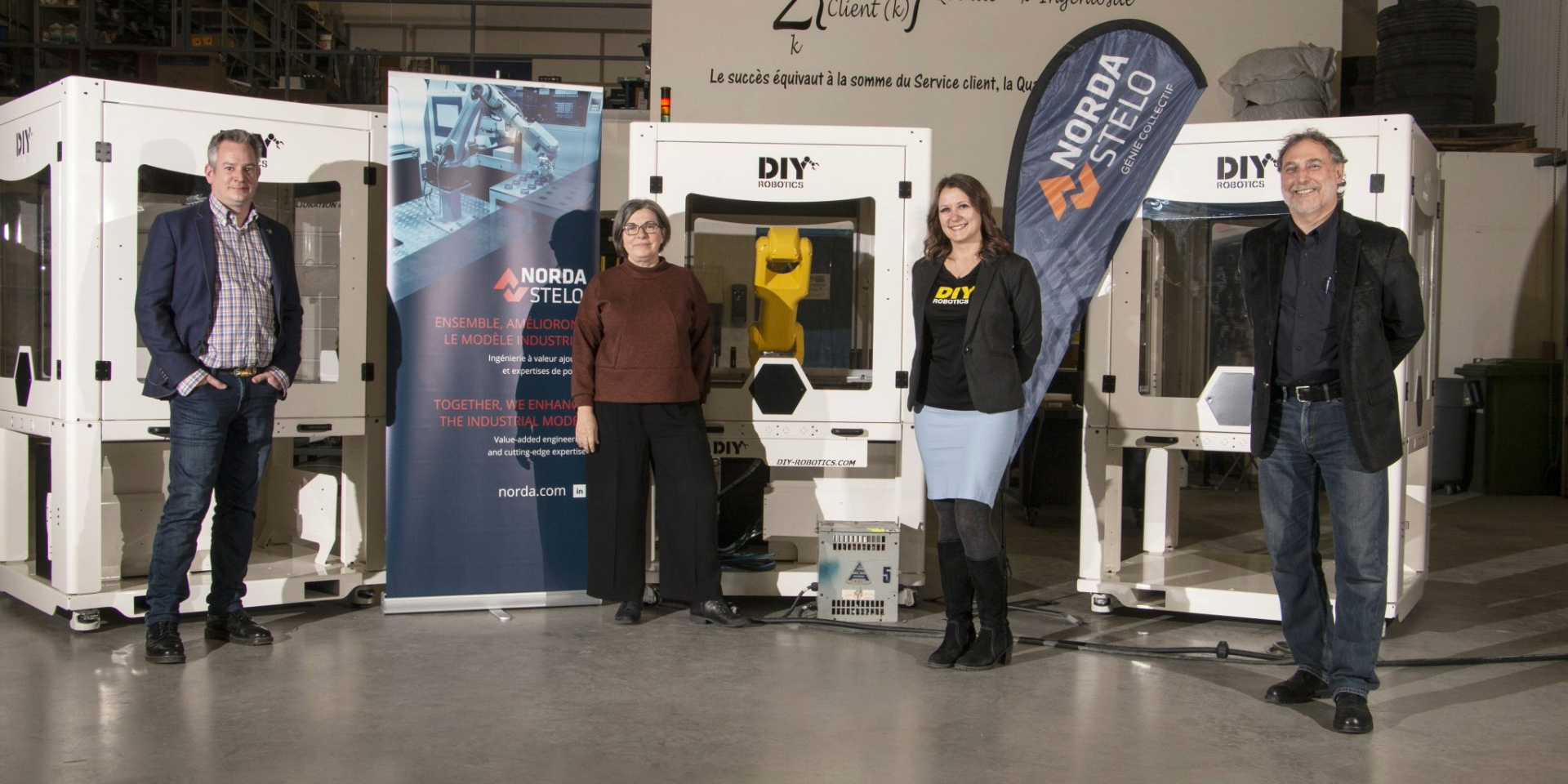 Norda Stelo and DIY Robotics Announce Partnership